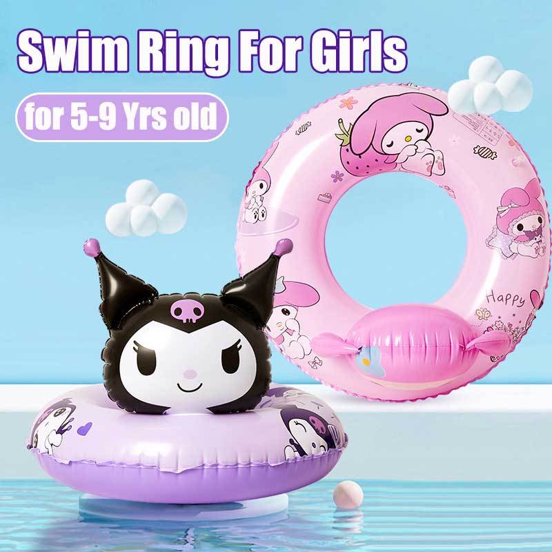 Sanrio Kuromi My Melody Inflatable Pool Tube Float Swimming Ring for ...