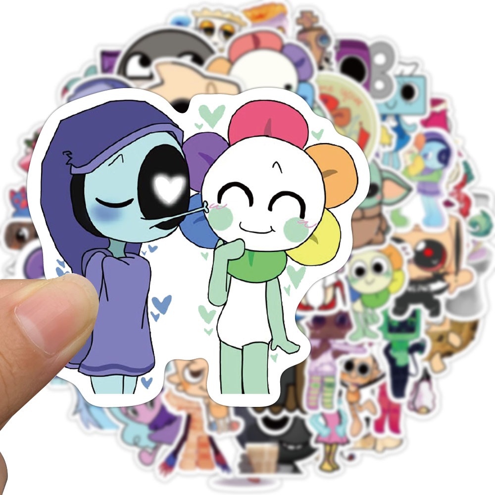 [Large Sticker]51Pcs Dandys World Stickers Dandy's World DIY Stickers ...