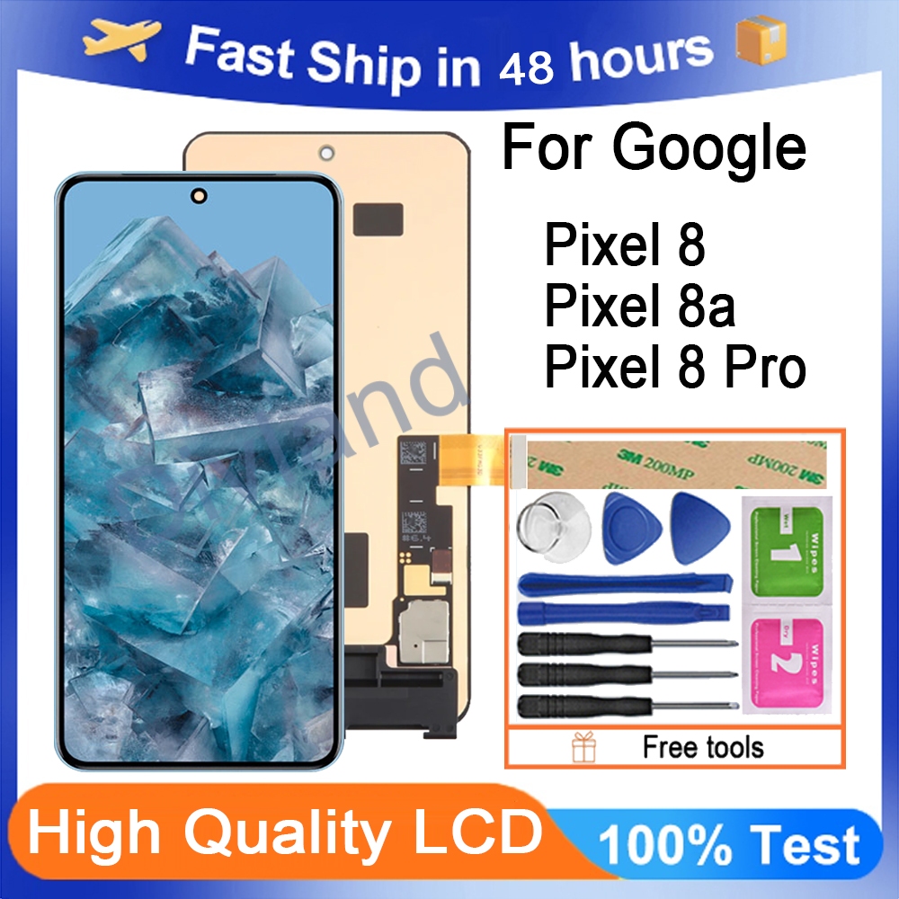 OLED For Google Pixel 8 Pixel 8a Pixel 8 Pro LCD Display Touch Screen ...