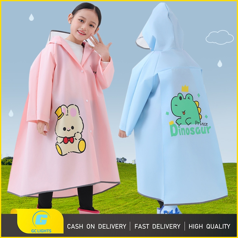 GC Kids Raincoat Student specific raincoat Children Cartoon Animal ...