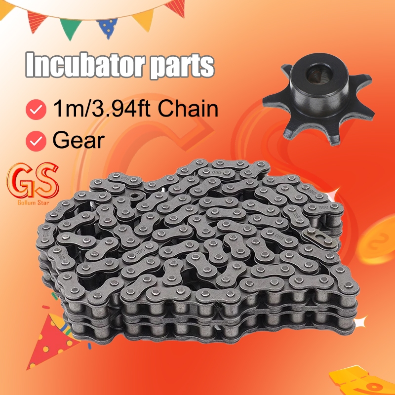 3.94 FT Incubator gear chain for Automatic incubator Egg turner motor ...
