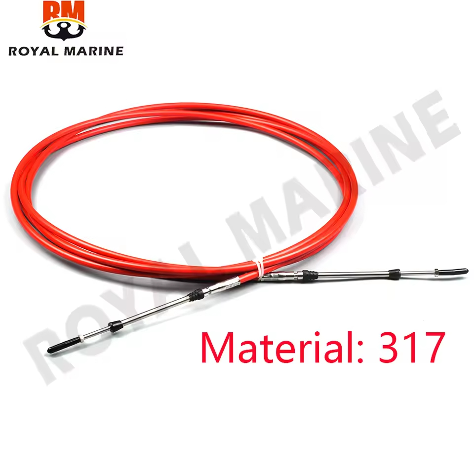 Marine Boat Outboard Engine Throttle Control Cable for Yamaha Outboard ...