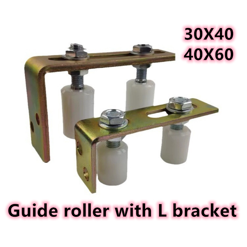 Sliding Gate Top Guide Nylon Rollers With L Bracket Set Upper Nylon ...