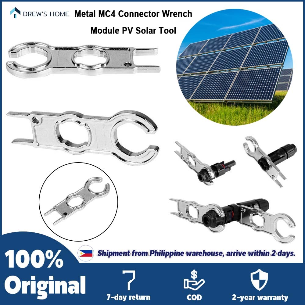 【Local Warehouse+COD】Metal MC4 connector tool wrench module PV solar ...
