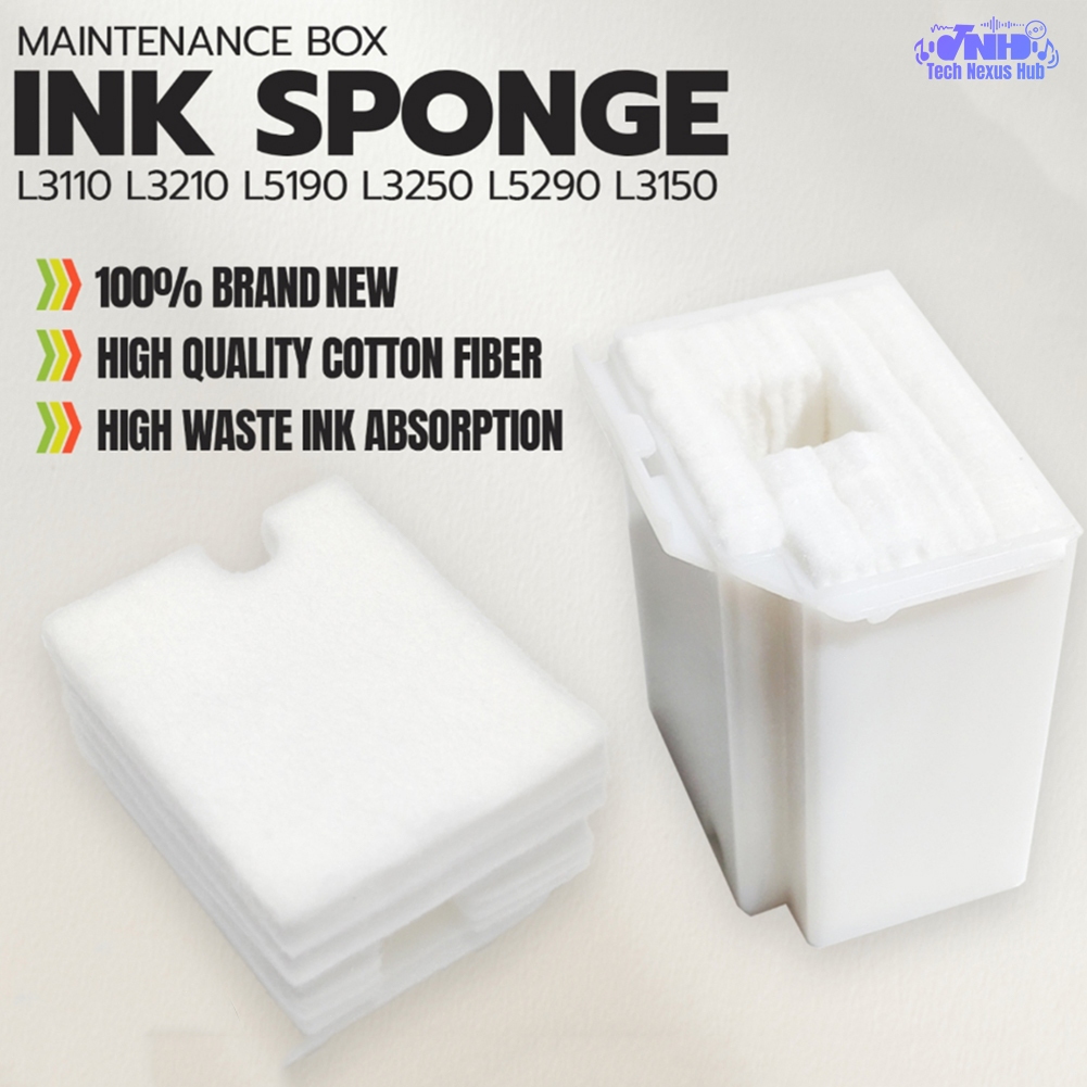 Waste Ink Sponge Pad Tank for Epson L3110 L3210 L5190 L5290 L3150 L3250 ...