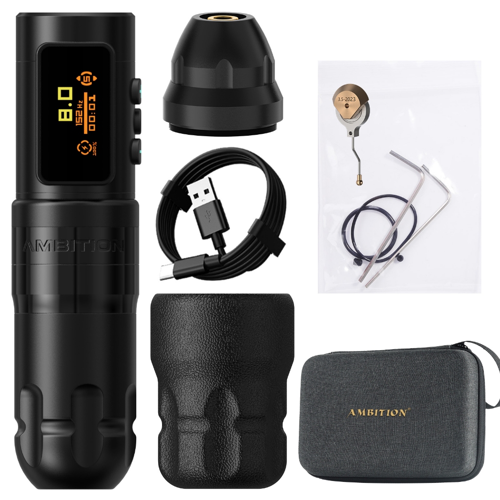 Ambiton Shura-X Wireless Tattoo Machine | Shopee Philippines