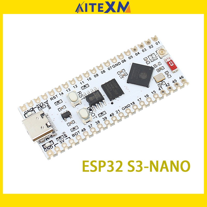 ESP32-S3 NANO WIFI Bluetooth Development Board ESP32-S3-N16R8 Module On ...