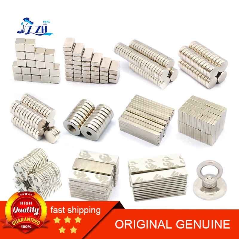 Round Magnet Strong Magnetic Iron Magnet Powerful High-Strength ...