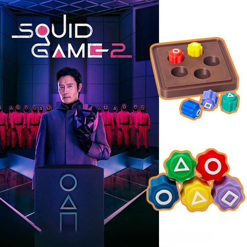 Gonggi Squid Game Korean Jackstone Game Toys For Kids Catch Stone Game ...