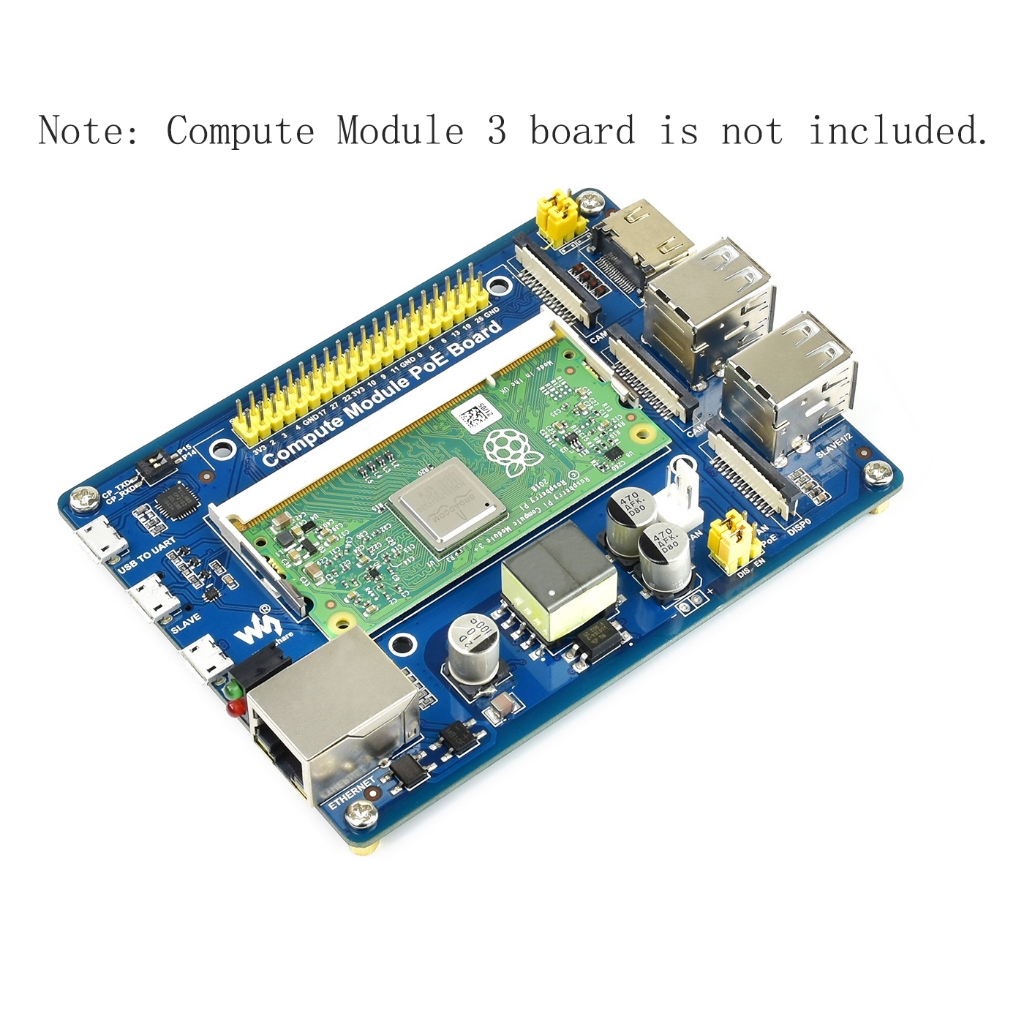 CM3 CM4S IO Board Base Carrier Board PoE USB HUB Module HAT for RPI Raspberry Pi Compute Module ...