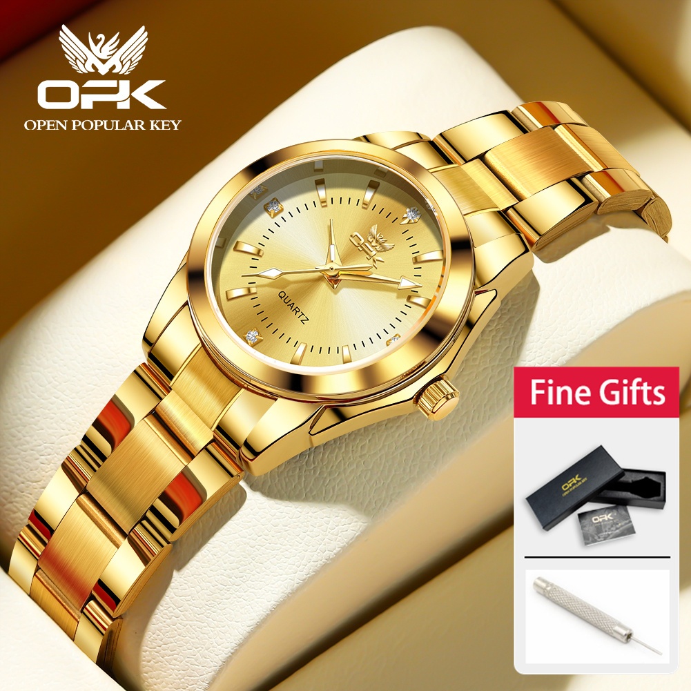 OPK Watch For Women Water Proof Original Stainless Steel With Box ...