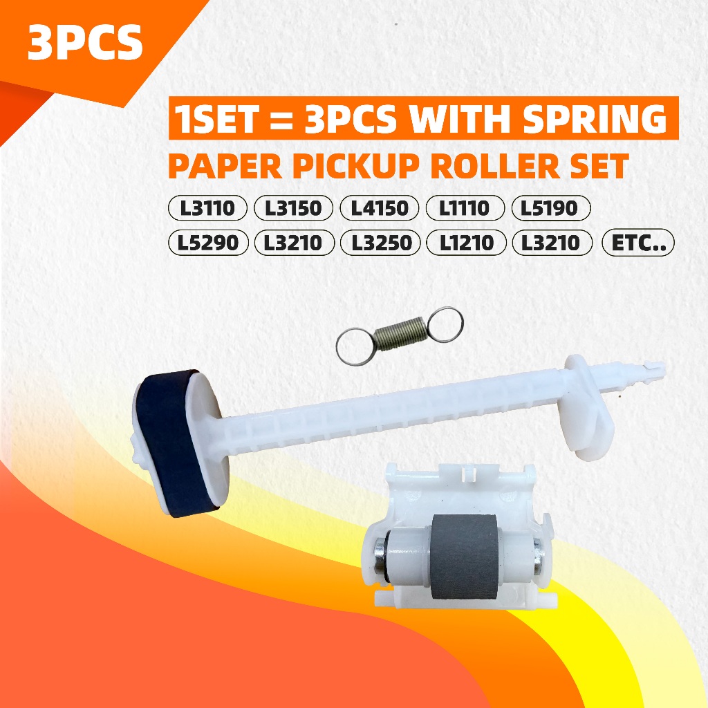 1set=3pcs With spring L3250 L3210 L3110 Feed Pickup Roller Separation ...