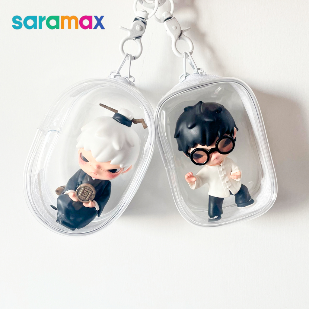 Transparent bag for Hirono × CLOT Series, terracota hirono protective ...