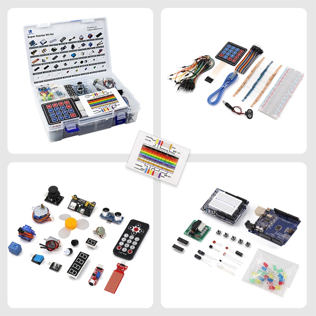 LAFVIN Super Starter kit Sensor Learning Electronic Kit for UNO R3 Projects for Arduino IDE with ...