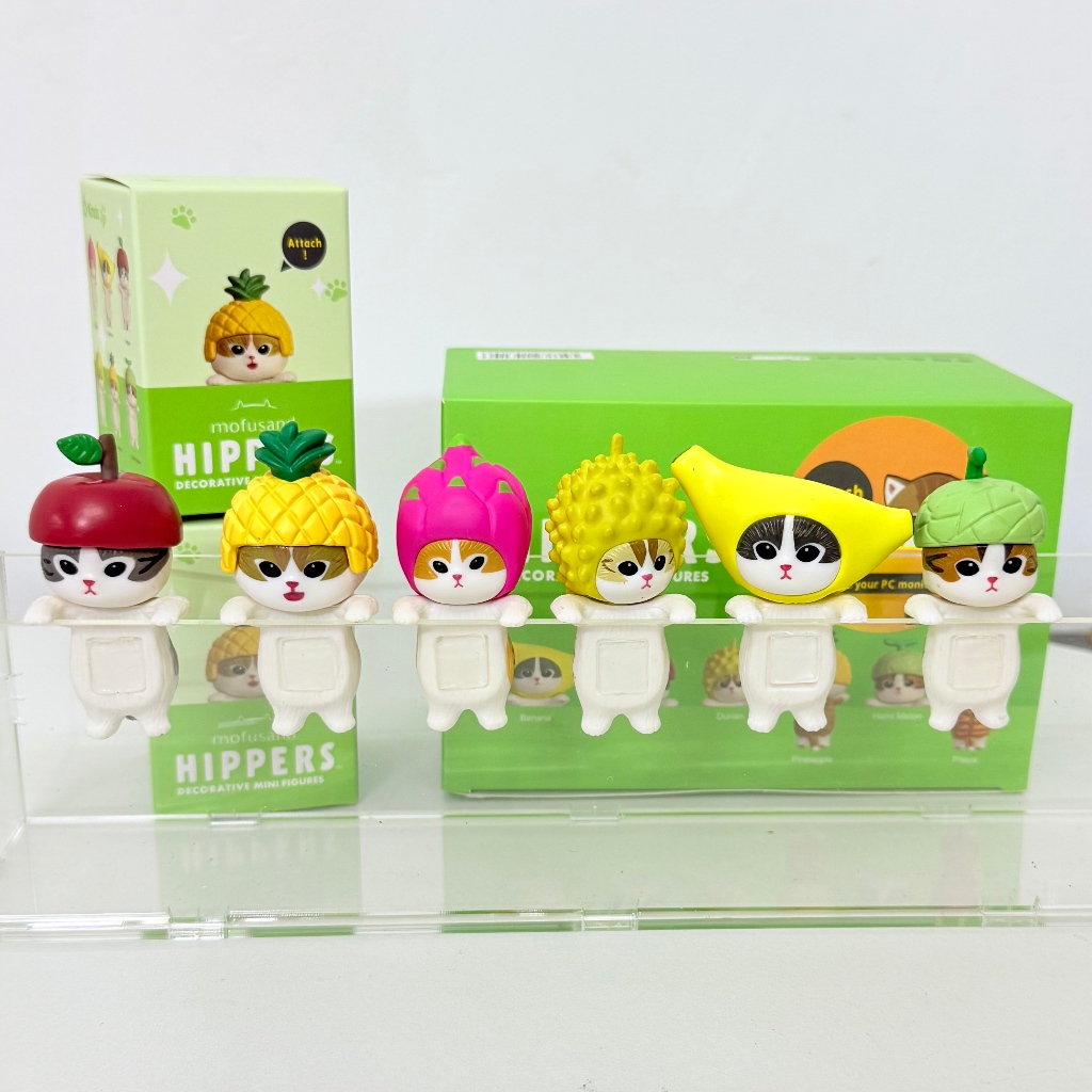 Mofusand Hippers Fruit Cat Mini Figures Blind Box Model Doll Toy Fans ...