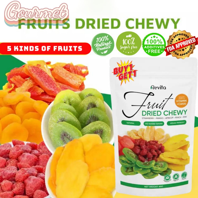 Dried Fruits Chewy 100% Vegan 5-in-1 Dried Fruits And Vegetables Dried ...