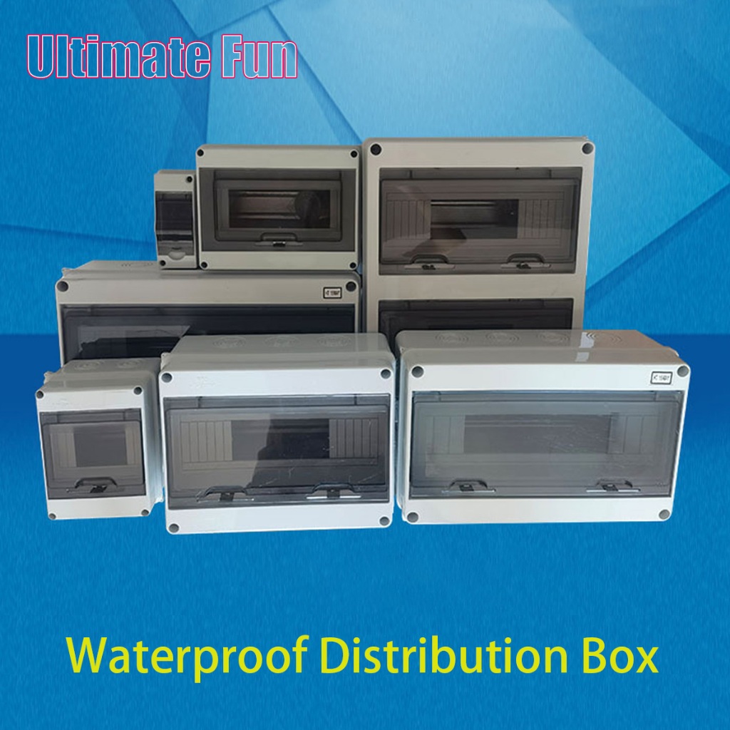 5, 8, 12-Way Distribution Box Waterproof IP65 Household Open Electrical ...