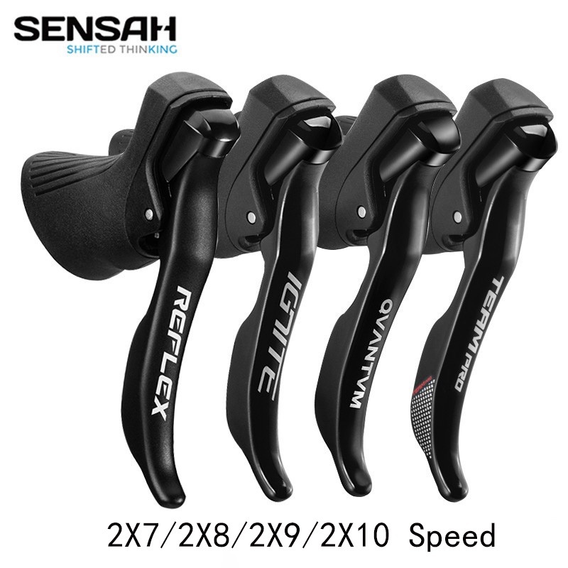 Sensah Ignite Fender Road Bike 2x7 2x8 2x9 Speed Brake Lever 14 / 16 ...