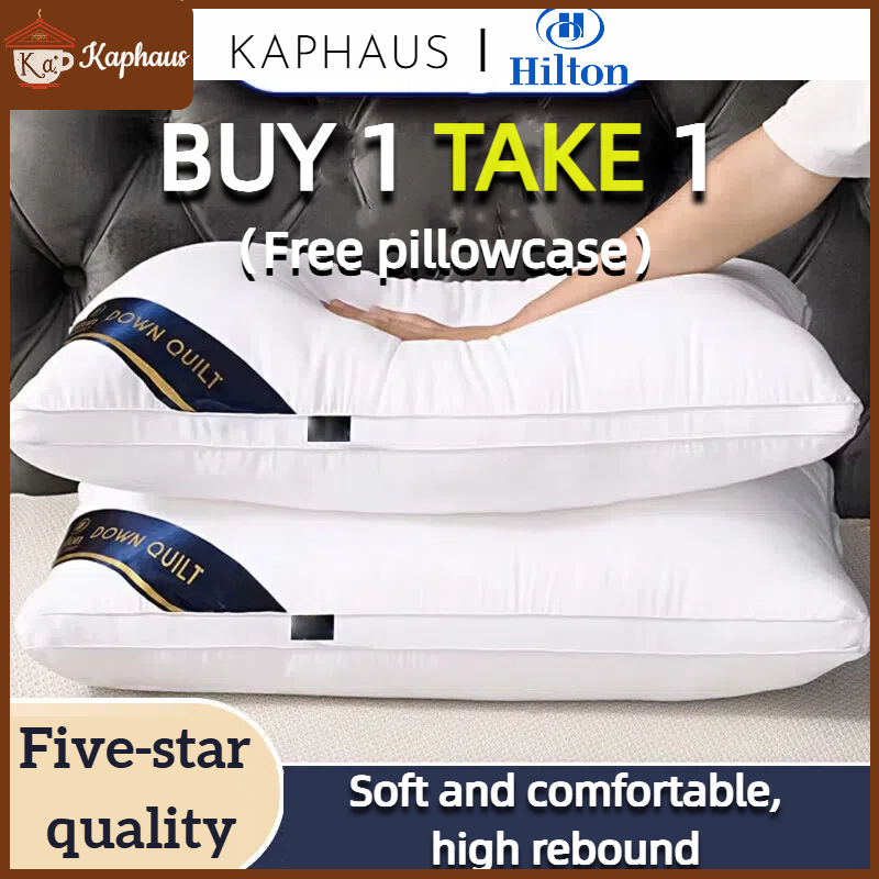 1200g Authentic Hilton Pillow High Quality Buy1 Take1 Fiber Pillow ...