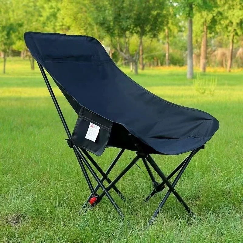 Adjustable Folding Chair High Back Moon Chair Outdoor Camping Chair ...
