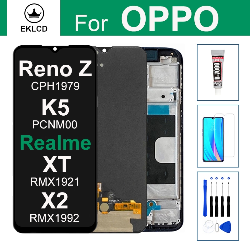 LCD For OPPO Reno Z K5 Realme XT X2 RenoZ CPH1979 RMX1921 Display Touch ...