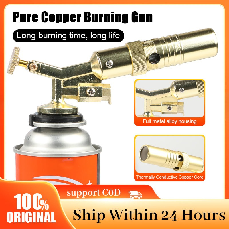 Welding Torch Gas Burner Flame Blue Torch Copper High Temperature Brass ...