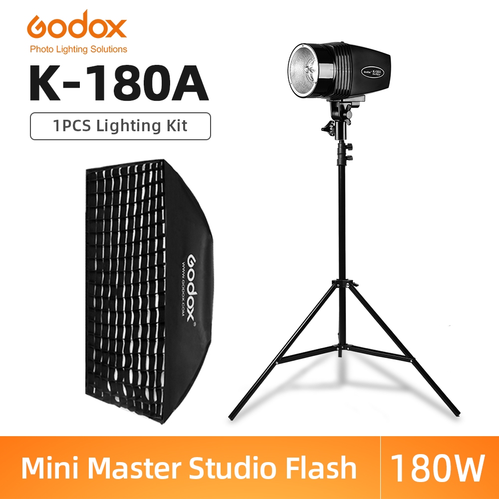 Godox K-180A 220v Godox Portable Mini Master Studio Flash Lighting K ...
