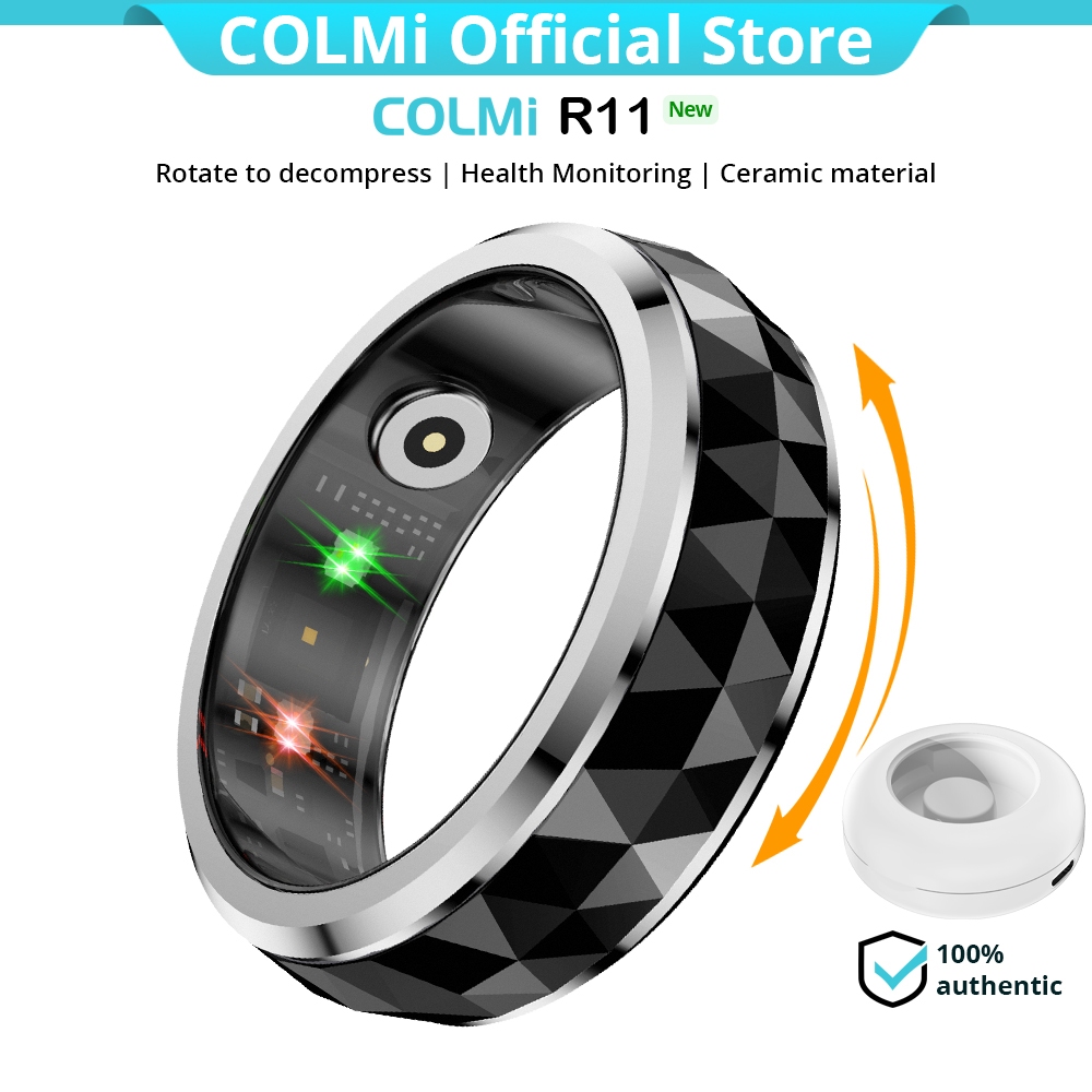 COLMI R11 smart ring Health Monitoring Switch Video step counter Calories 5ATM waterproof ...