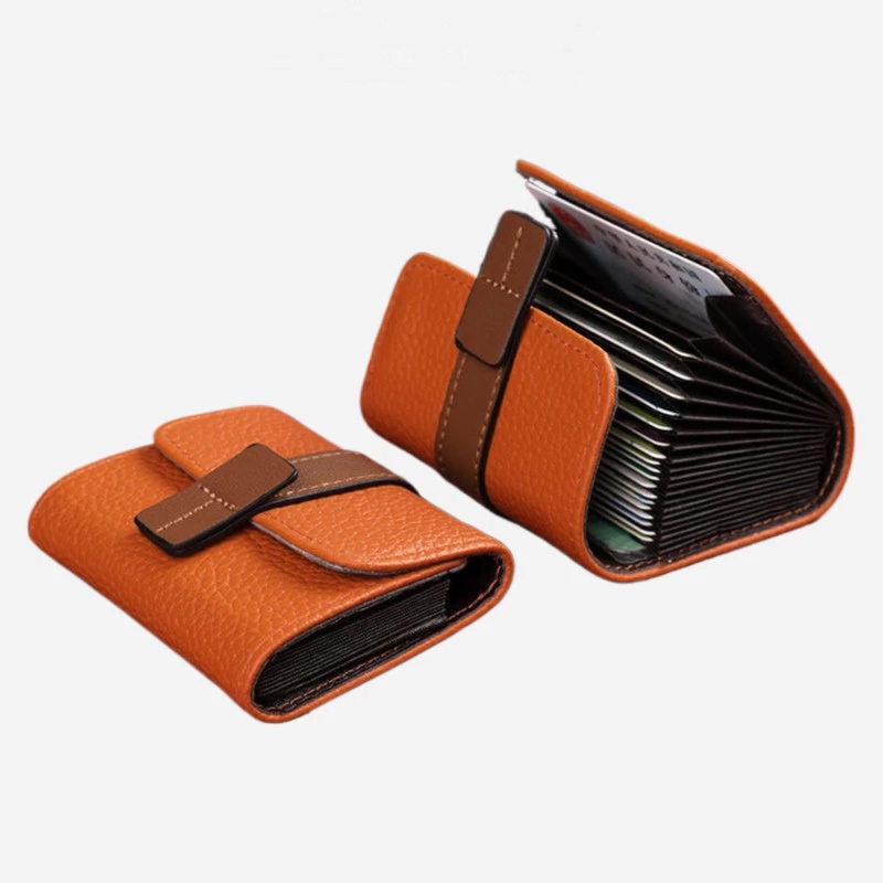 New Style 9/18 Card Slots Credit Card Holder Wallet RFID Blocking Slim ...