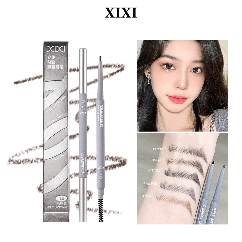 XIXI Eyebrow Pen Eye Makeup 3D Mist Eyebrow Pen Long lasting Waterproof ...