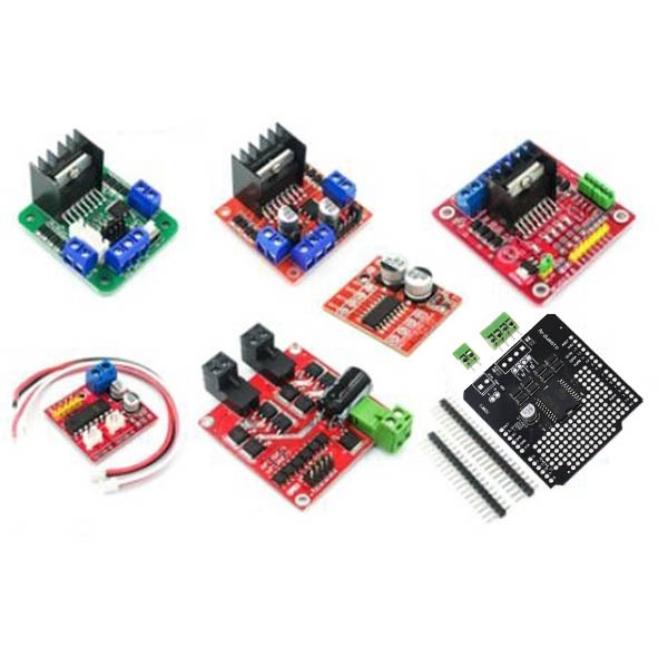 L298N DC Motor Driver Module PWM Speed Dual H Bridge Stepper Controller ...