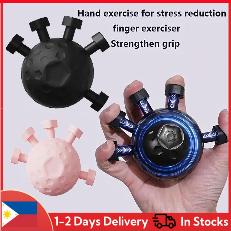 [Local Stock] 2PCS Finger Grip Strengthener 20-45kg Arm Strength Device ...