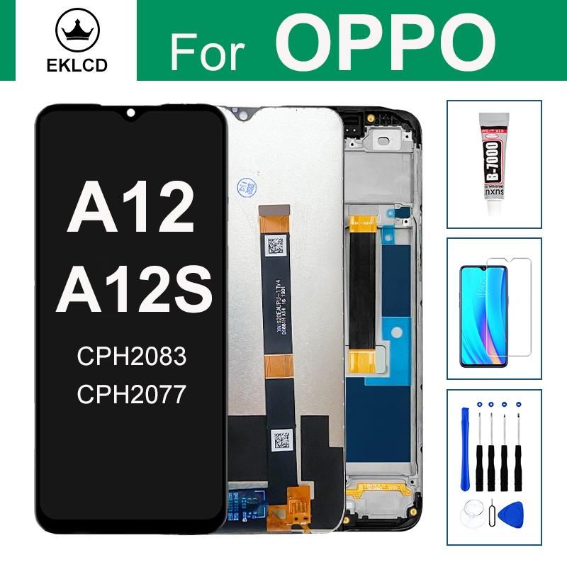 LCD Display For OPPO A12 A12S CPH2077 CPH2083 Touch Screen Digitizer ...