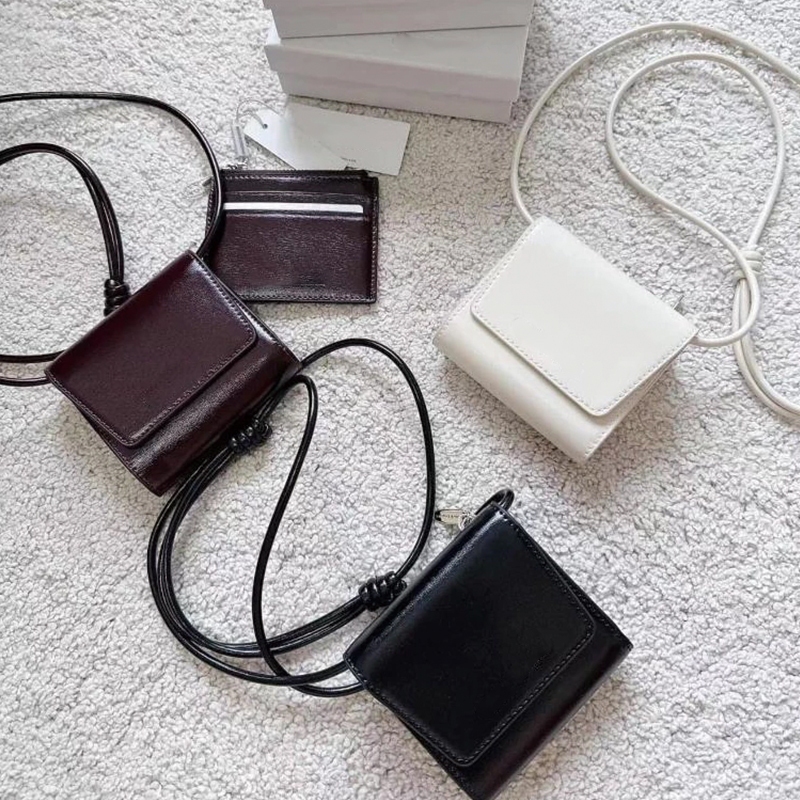 women's foldable wallet detachable single shoulder diagonal cross ...