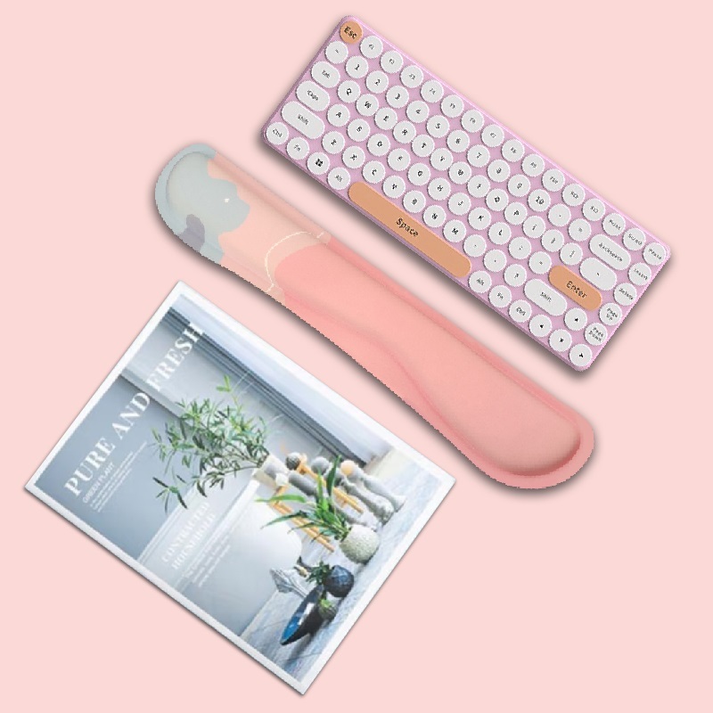 （COD）Wrist Rest Pad Keyboard Prevented Pain Support Keyboard Wrist Pad ...