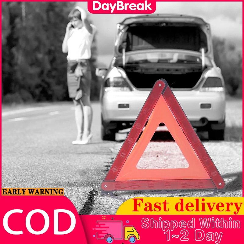 Car Early Warning Equipment Signs Reflective Triangle Warning Sign Car ...