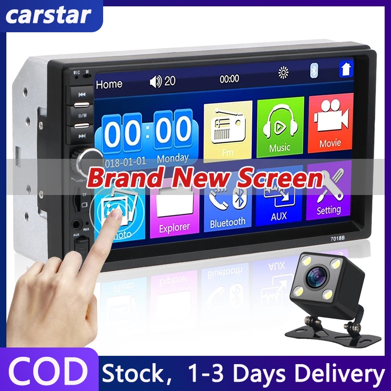 7" Double 2Din Car Stereo Bluetooth MP5 Player Car Radio FM Radio USB ...