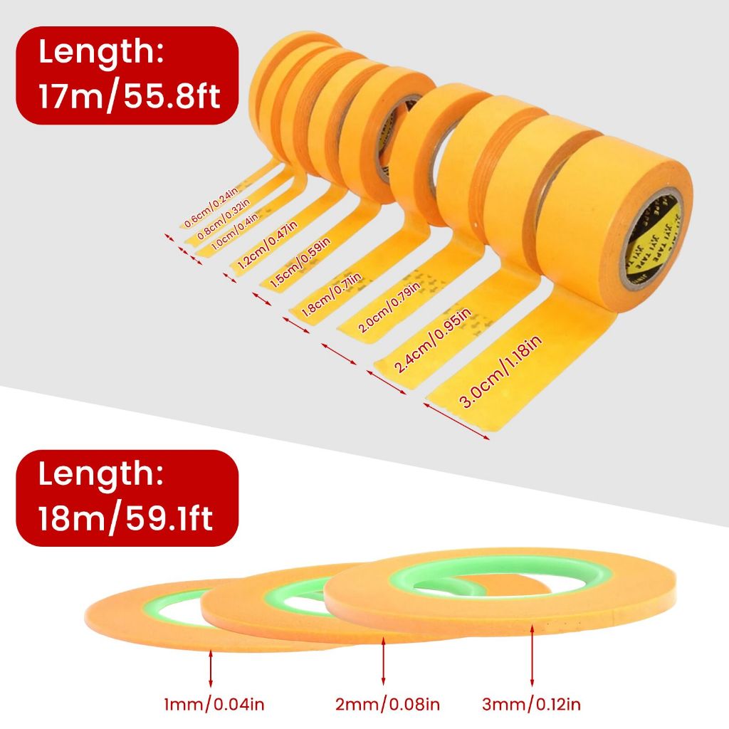 Precision Model Masking Tape Fine Line DIY Cover Tape Dispenser for ...