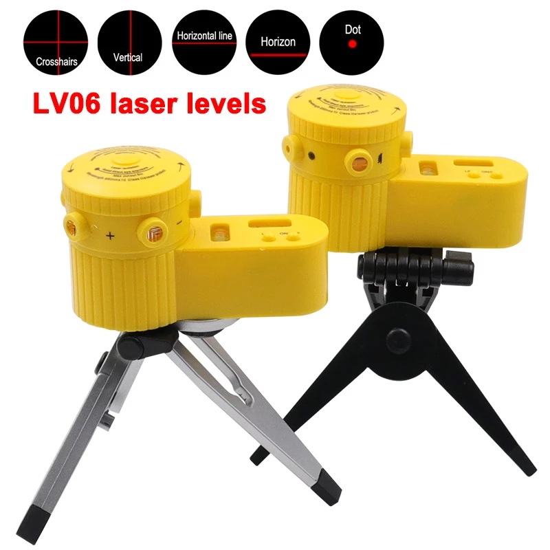 Multifunctional Cross Line Laser Leveler Horizontal Vertical Line Tool ...