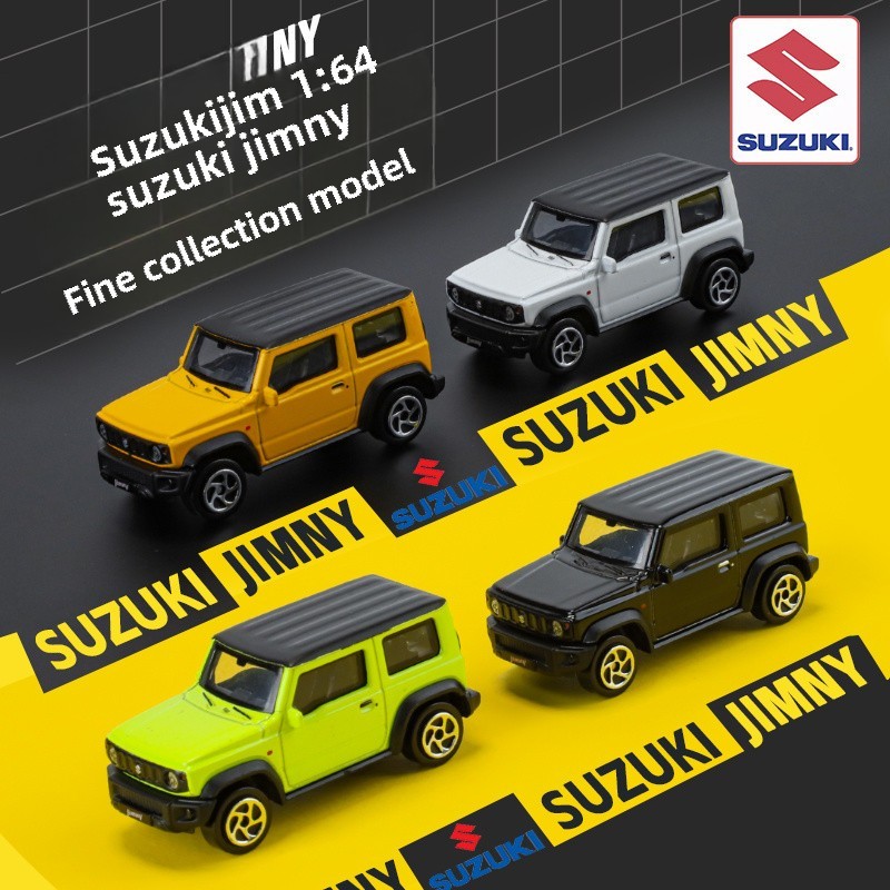 XRYTOY⭐1:64 Model Suzuki Jimny off-Road Jeep SUV Scene Decoration Boy ...