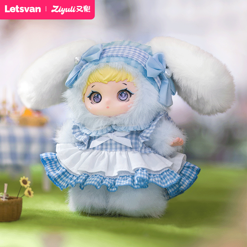 LETSVAN ZIYULI V2 Lolita Secret Garden Tea Party Series Plush Blind Box Action Toys Figure ...