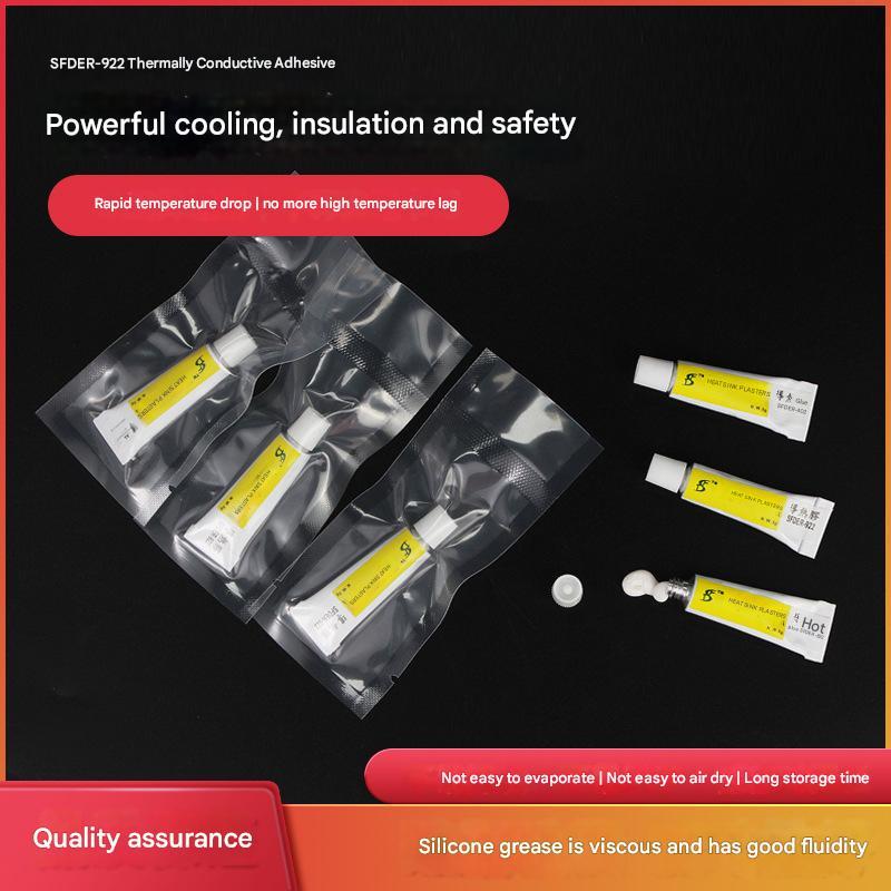 5pcs 5g STARS-922 Heat Dissipation Paste Electronic Component Thermal ...