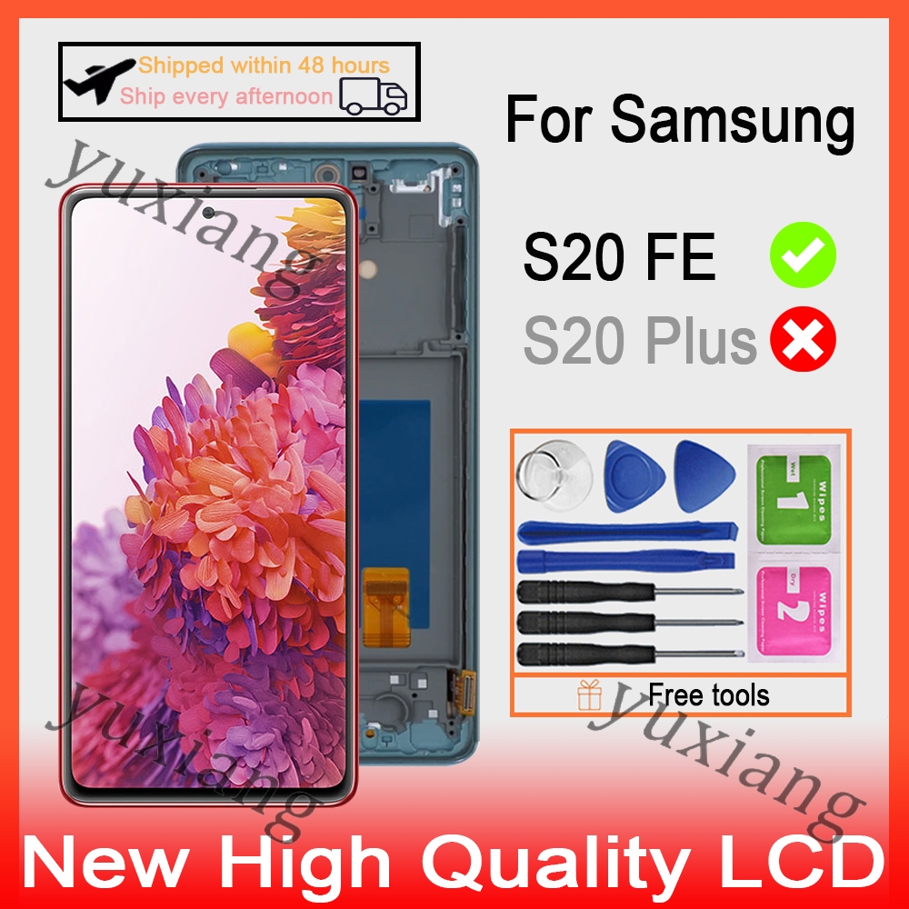 AMOLED OLED TFT For Samsung Galaxy S20 FE 4G 5G LCD Display Touch ...