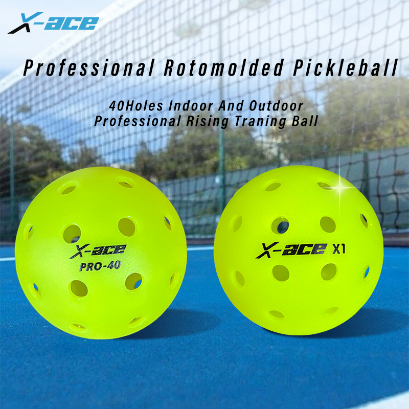 X-ace Pro 40 Pickleball Ball, Amasport X1 Pickle Balls,Outdoors, One ...