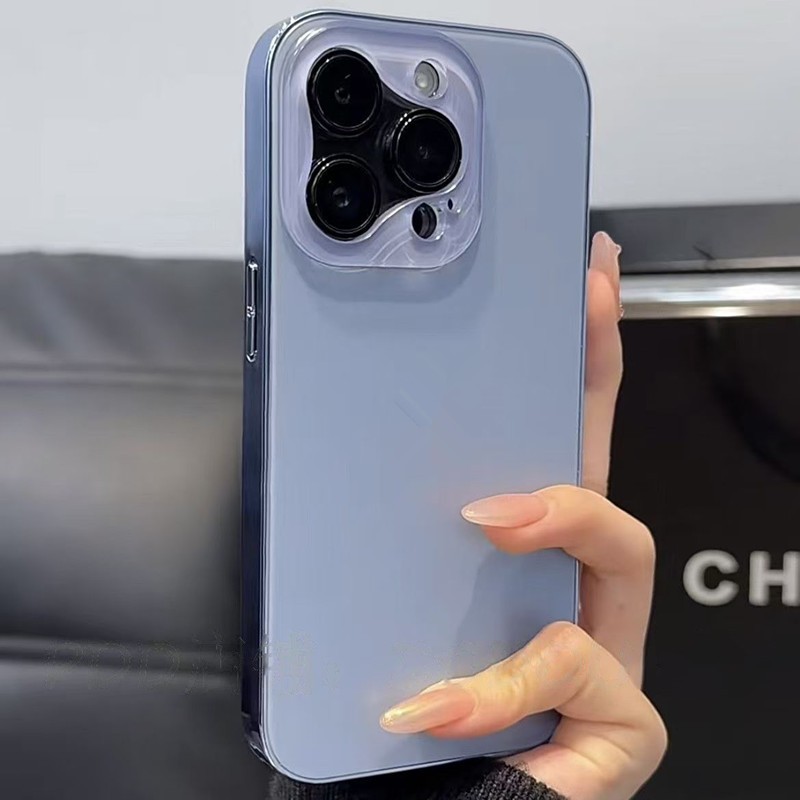 New ip 16 Triangle camera Luxury Crystal lens Titanium Case For iP ...