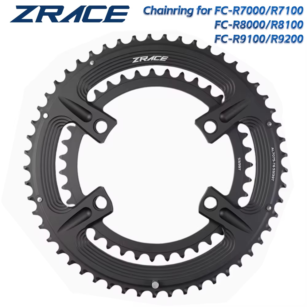 ZRACE BCD110 4-Bolts Asymmetric Road Chainring 105 FC-R7000 / ULTEGRA ...