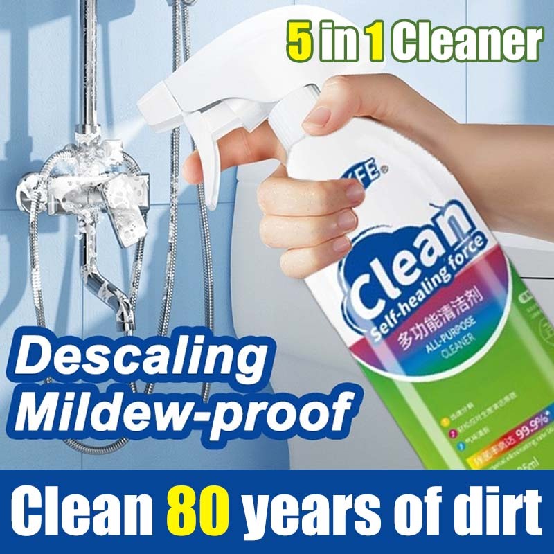 100% Efficient Clean 80 years of dirt NB Bathroom cleaner Tiles cleaner ...