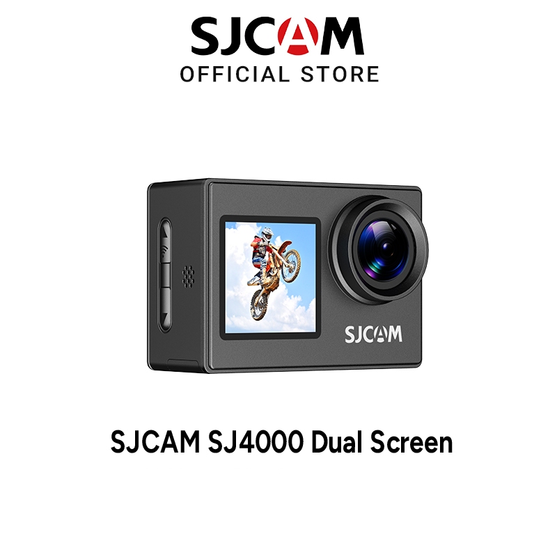 SJCAM SJ4000 Dual Screen Action camera 4K30FPS Ultra HD Underwater Camera Waterproof 170° Wide ...