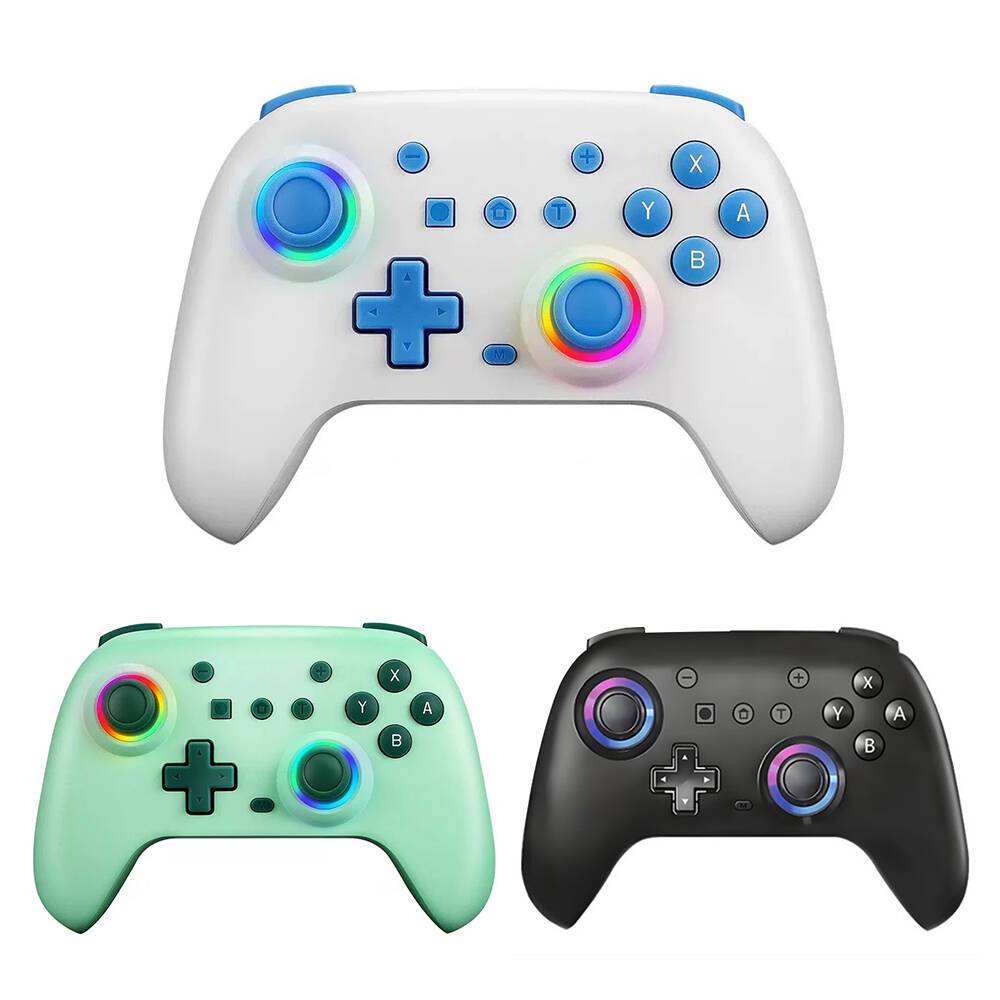 Wireless Bluetooth RGB Controllers for PS4/PS5/Nintendo Switch Supports ...