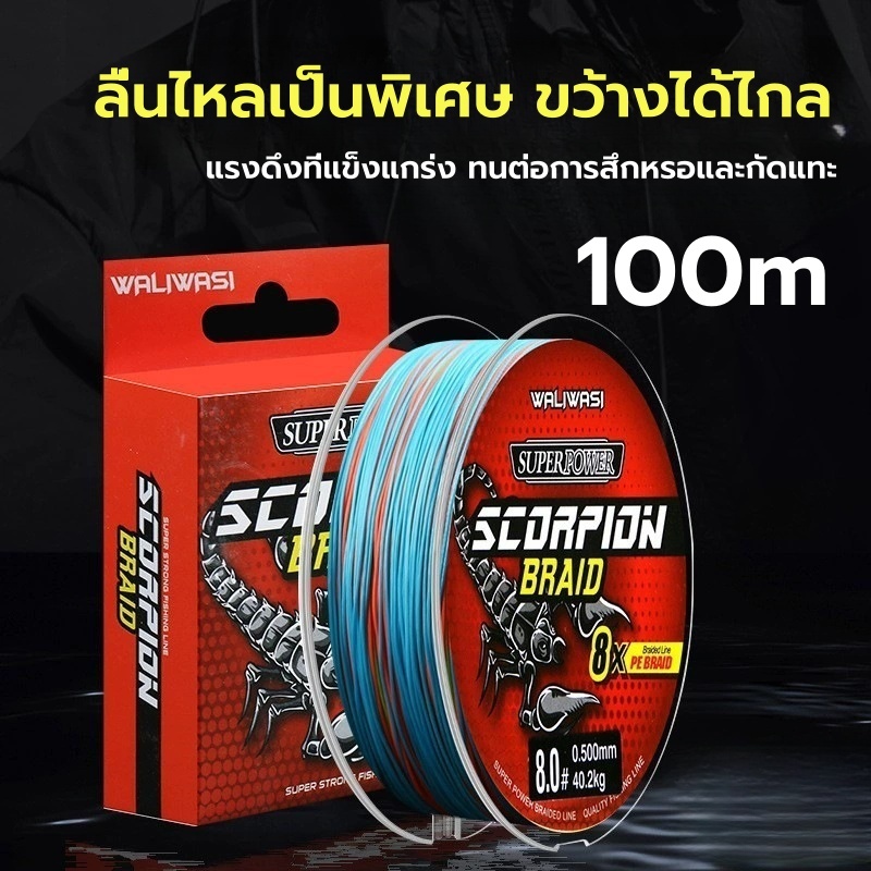 【FU】Fishing Line Main Line Lure pe Line 100m Braided Line 8 Braided ...
